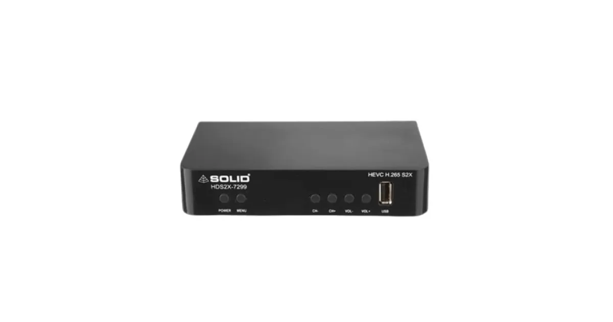 Buy SOLID 7299 HEVC 8bits H.265 free-to-air MPEG-4 HD Set-top Box with ...