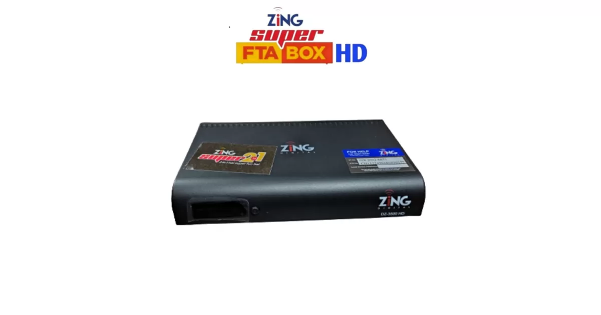 Buy Zing Super FTA HD Box with 4 YEARS + FREE HDMI CABLE