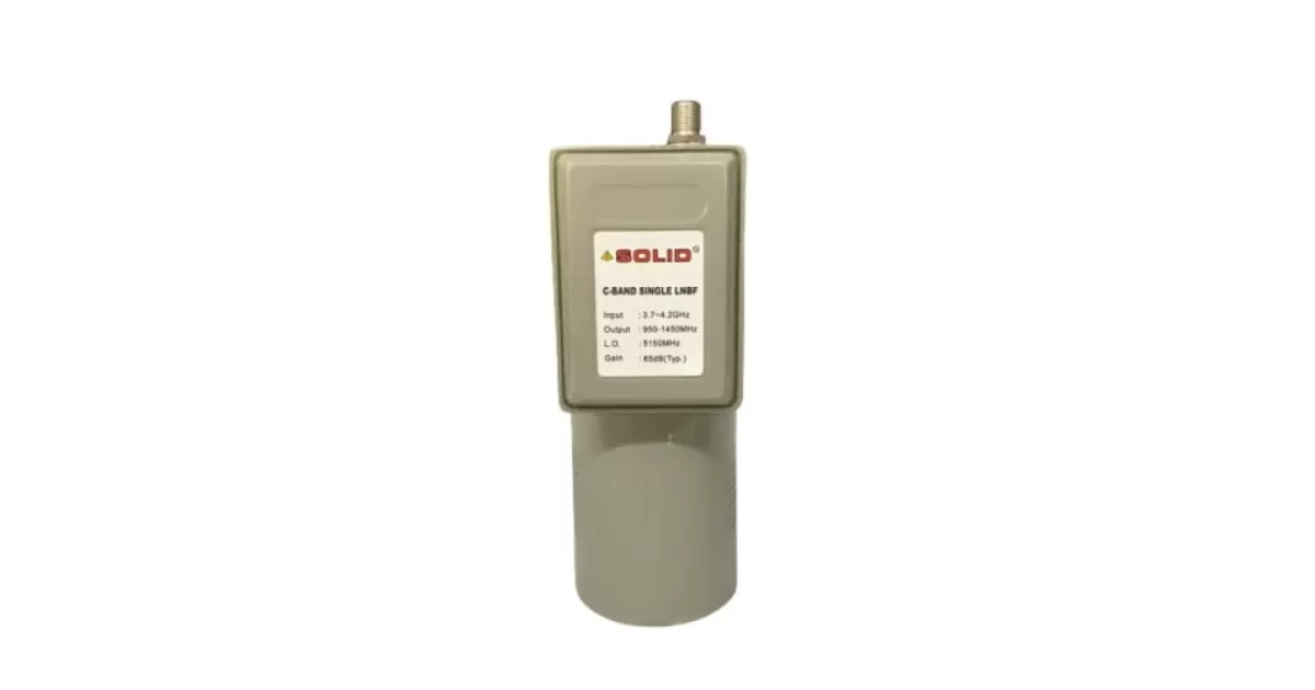 Buy C-Band10K 65dB Dual Pol and Single Out LNBF without Feed horn
